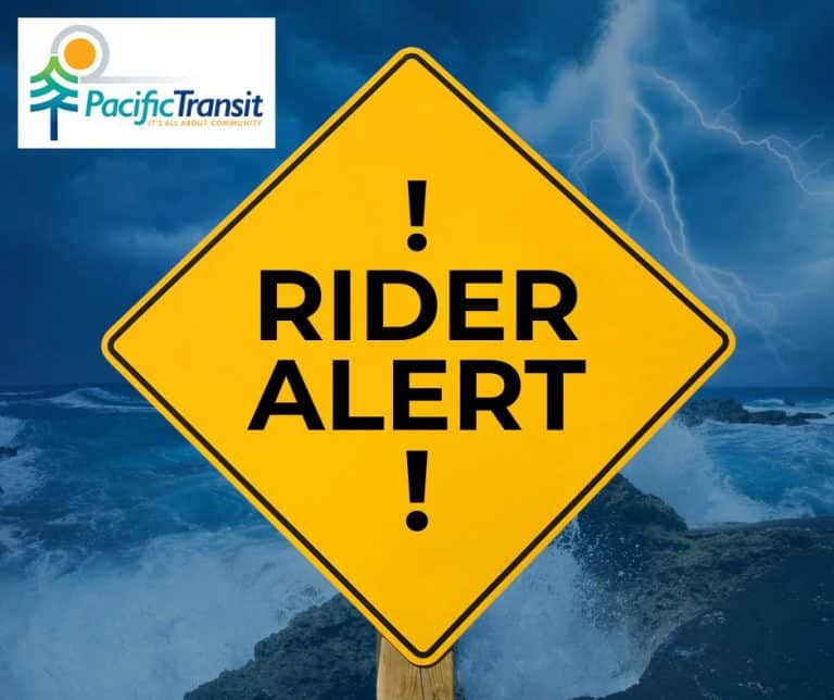 4/20/2026: NOTICE—Spring Route Changes – Pacific Transit